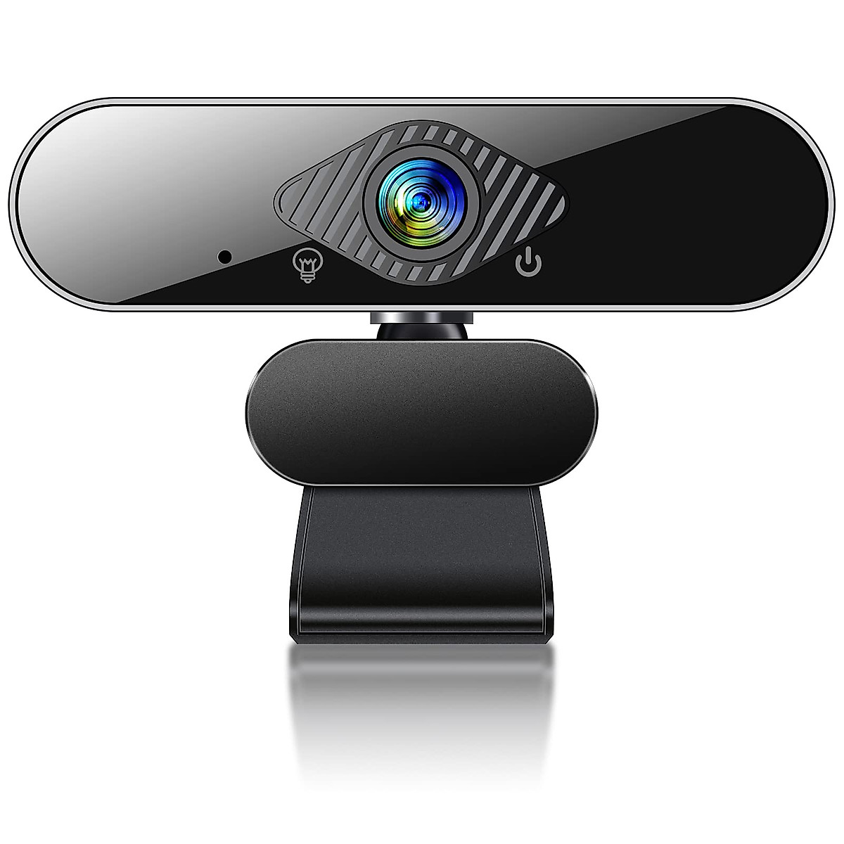FUMAX 1080P HD Webcam with Microphone, Computer USB Web Camera at 1080P/30fps, 100 Wide Angles View, Plug and Play, Works with Skype, Zoom, FaceTime, Hangouts, PC/Mac/Laptop/MacBook/Tablet