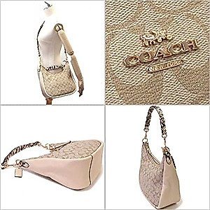 Coach Jules Hobo Bag In Signature Canvas