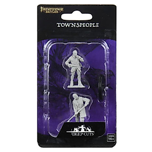 Pathfinder Deep Cuts Unpainted Miniatures: Wave 4: Towns People