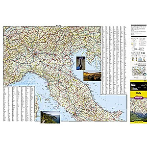 Italy Map (National Geographic Adventure Map, 3304)
