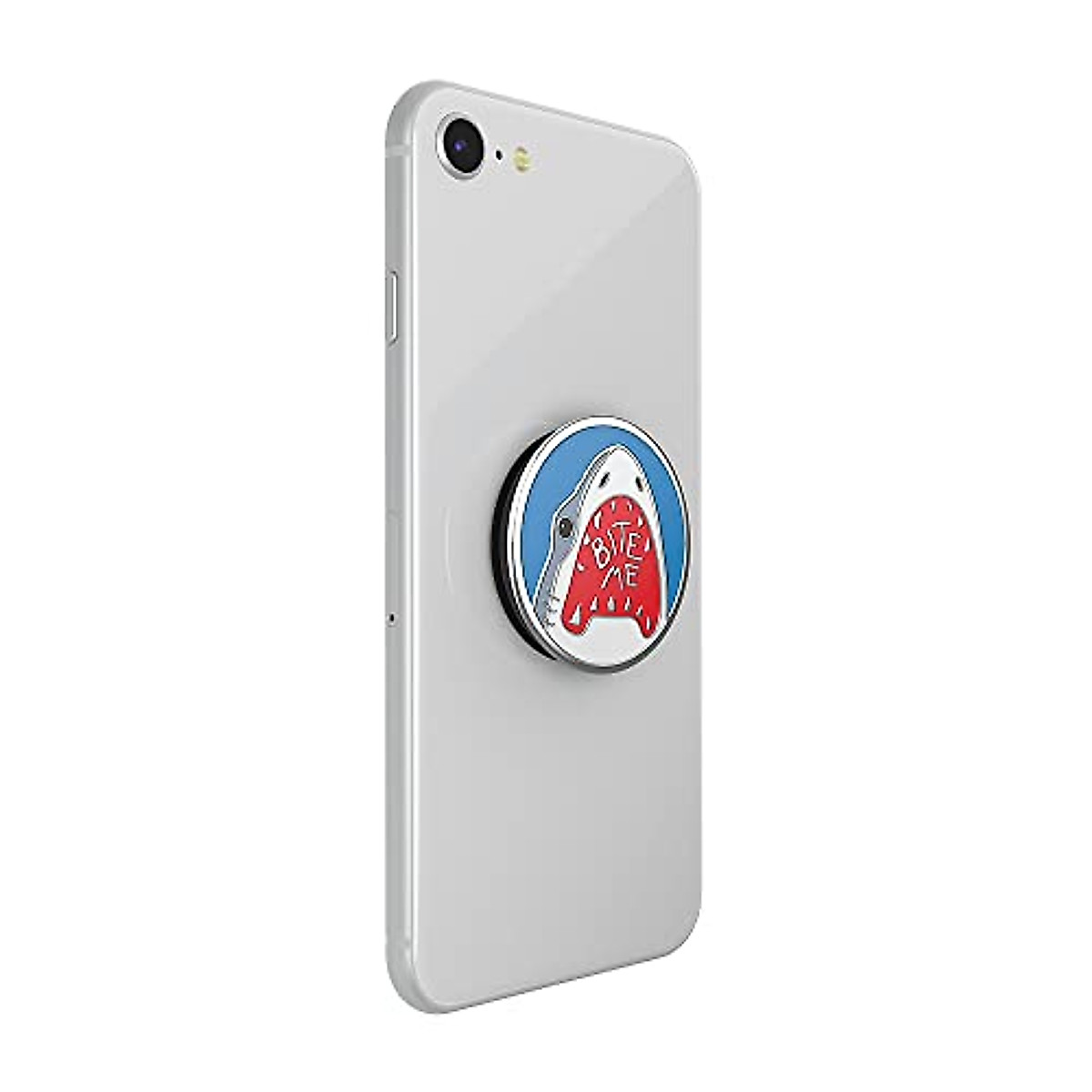 PopSockets PopTop (Top only. Base Sold Separately) Swappable Top for PopSockets Phone Grip Base - Enamel Shark Bites