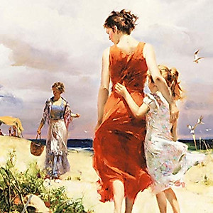 Pino,"Breezy Days", Canvas