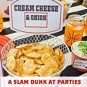 RITZ Crisp and Thins Cream Cheese and Onion Chips, 7.1 oz