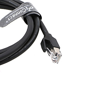 M12-A-Code-RJ45-Ethernet-Cable for Cognex DM300 M12 8-Pin A-Code Male to RJ45 for Industrial Camera 6.6Ft|2M