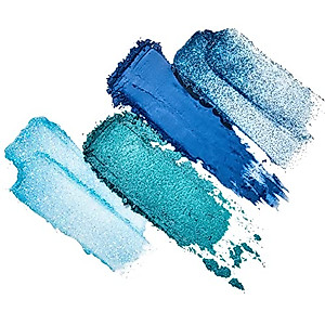 wet n wild Eyeshadow Fantasy Makers Fantasy Makers Pigment Palette, Metallic Shimmer Eye Makeup Blue Me Away,1230434