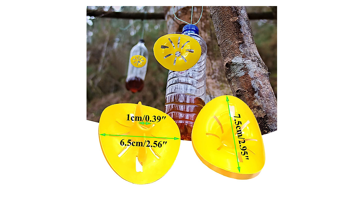 SKAbod Hornet Traps - Reusable Outdoor & Indoor Catchers