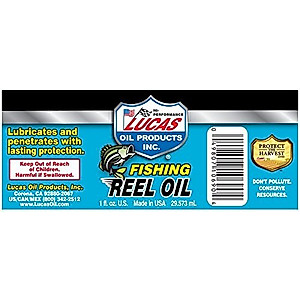2 - Lucas Fishing Reel Oil 10690