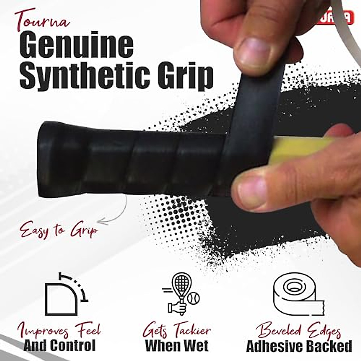 Tourna Pro Thin Tennis Replacement Grip 1.25mm