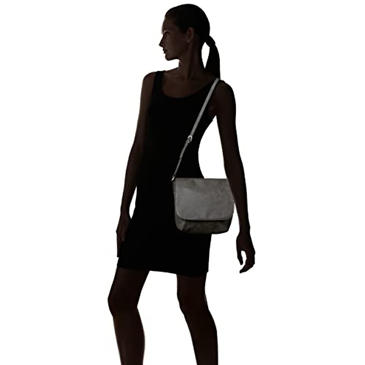 Browning Women's Concealed Carry Purse, Premium Holstered With Safety Locking Option Handbag, Sierra (Charcoal), One Size US