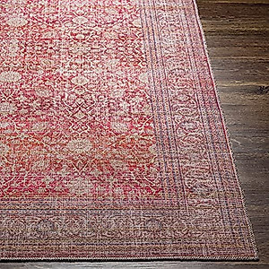 Artistic Weavers Cadman Printed Oriental Area Rug, 7'10" x 10'2", Rust/Navy