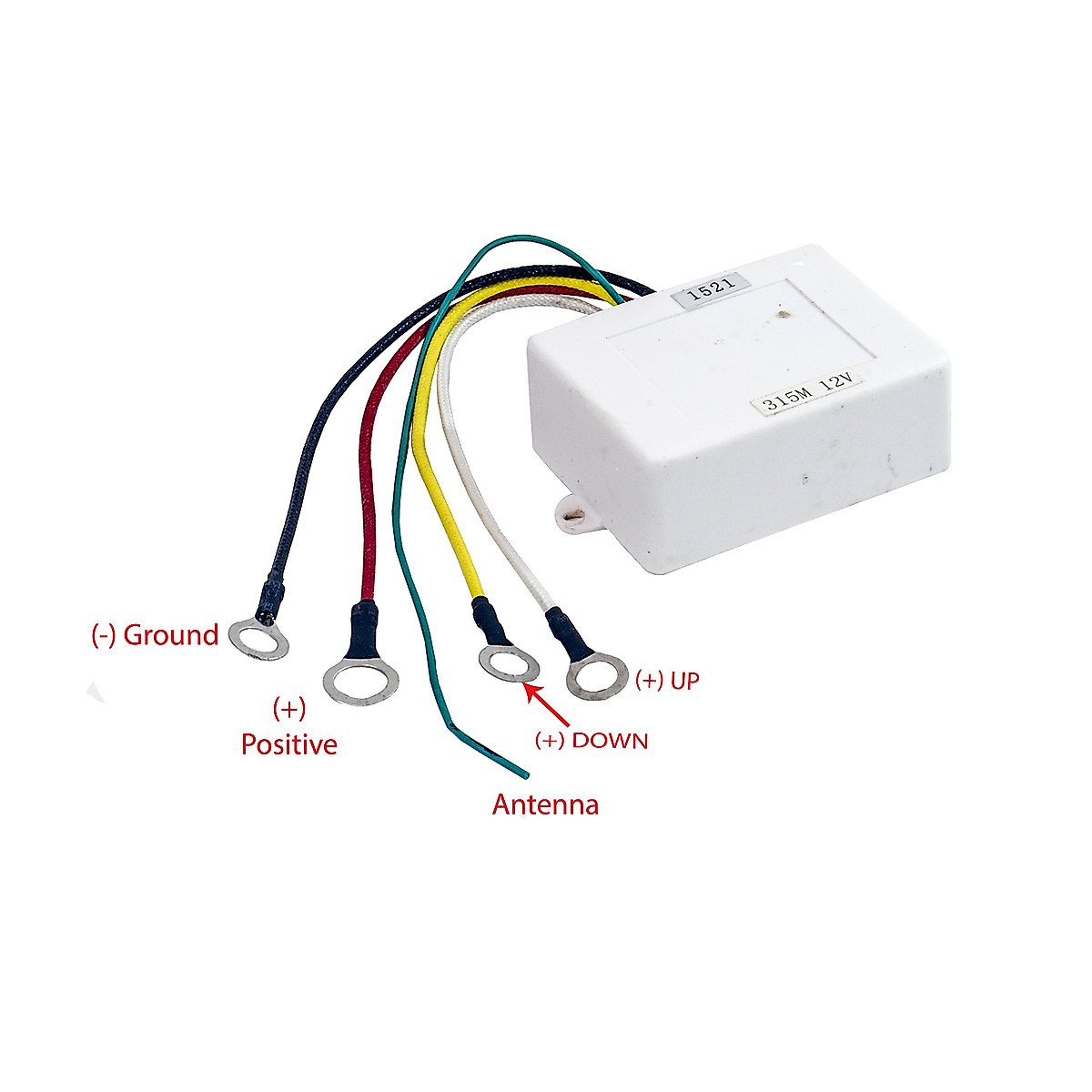 Anchor Remote Windlass Wireless Switch Boat Sail Trim Controller