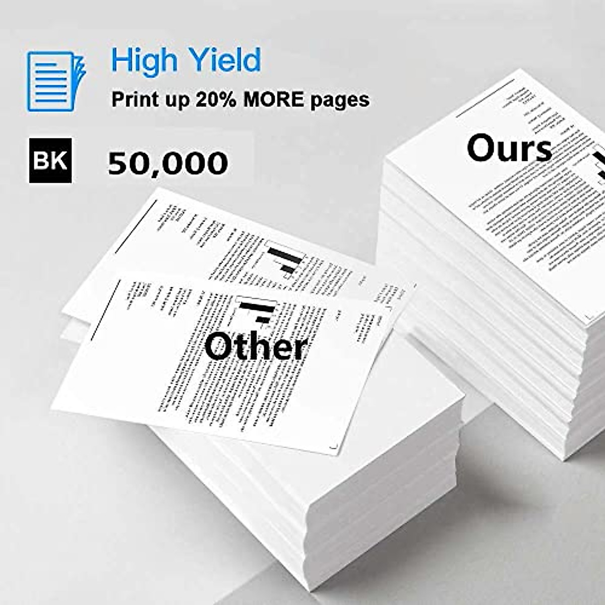 1-Pack Compatible High Yield 3561, 3571, 4051, 4061, 4071, 5051, 5071, 6051, 6071 Printer Waste Toner Container Box Replacement for Sharp MX607HB MX-607HB Printer Cartridge (Black)