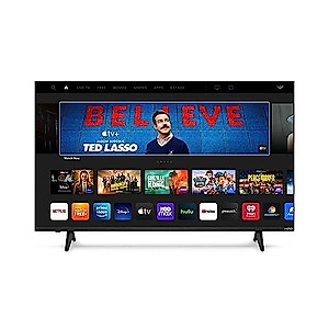VIZIO 65-inch V-Series 4K LED HDR Smart TV w/AMD FreeSync, Dolby Vision, WiFi 6E, & Smart Home Compatibility + Free Wall Mount (No Stands) - V655M-K03 (Renewed)
