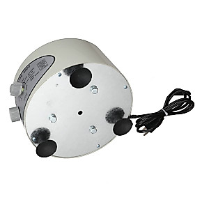 MECCTP Electric Lab Laboratory Centrifuge Machine Lab Medical Practice w/Timer and Speed Control, Max Speed 4000 RPM Capacity 6 x 20ml, Silver, 9.65inch×9inch