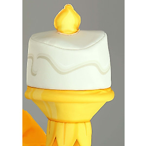 Fun Costumes Disneys Beauty and the Beast Lumiere Costume for Men, Be Our Guest Candlestick Charmer Outfit Medium