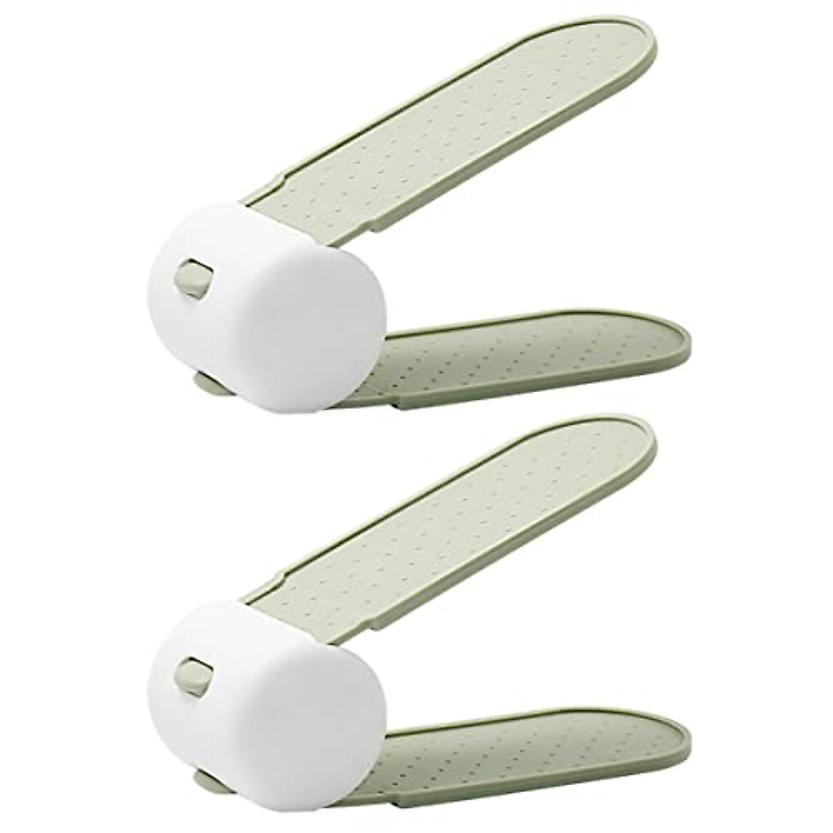 Veemoon Shoe Stacker Organization Stacker Space Holder Racks Deck Home Shelf for Slots Layer Slipper White Household Stands Adjustable Bedroom Non-Skid Stackable Sandals Storage Sneakers Chic Rack