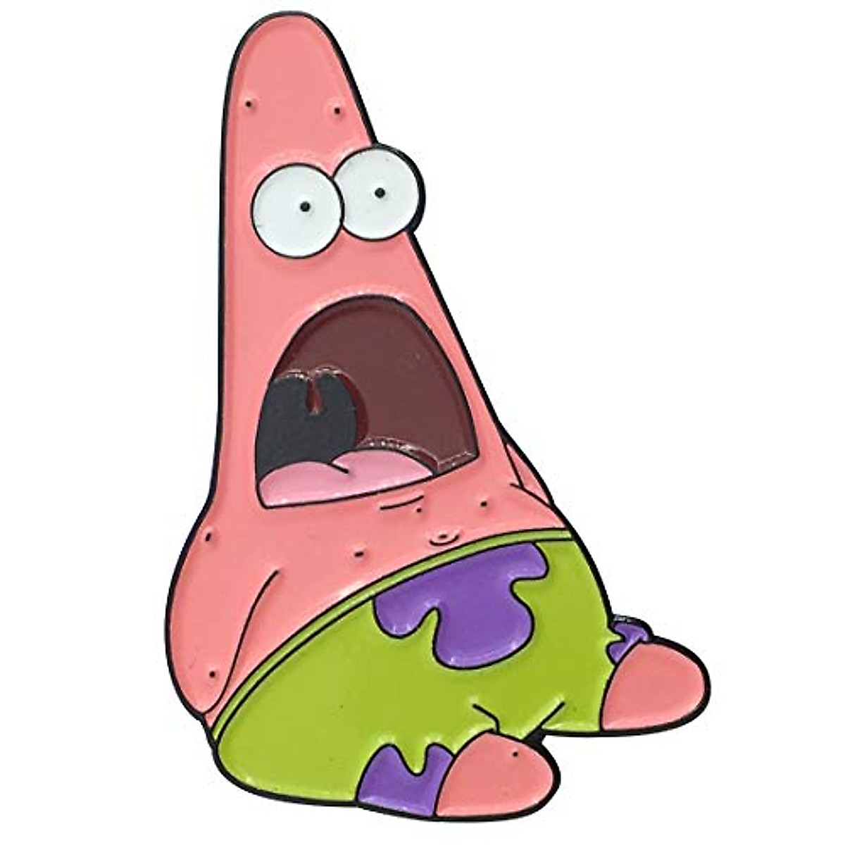 Shocked Patrick - Spongebob Squarepants - 1.50" Official Collectible Pin