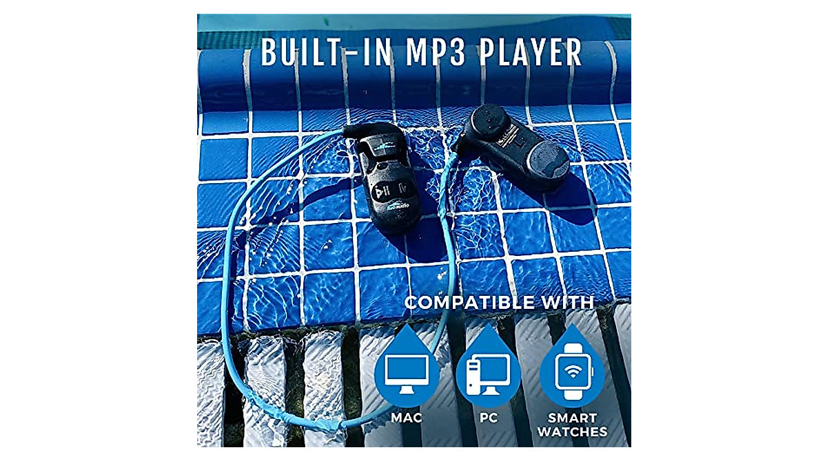 H2O Audio Sonar: Waterproof MP3 Swimming Headphones | Bone Conduction