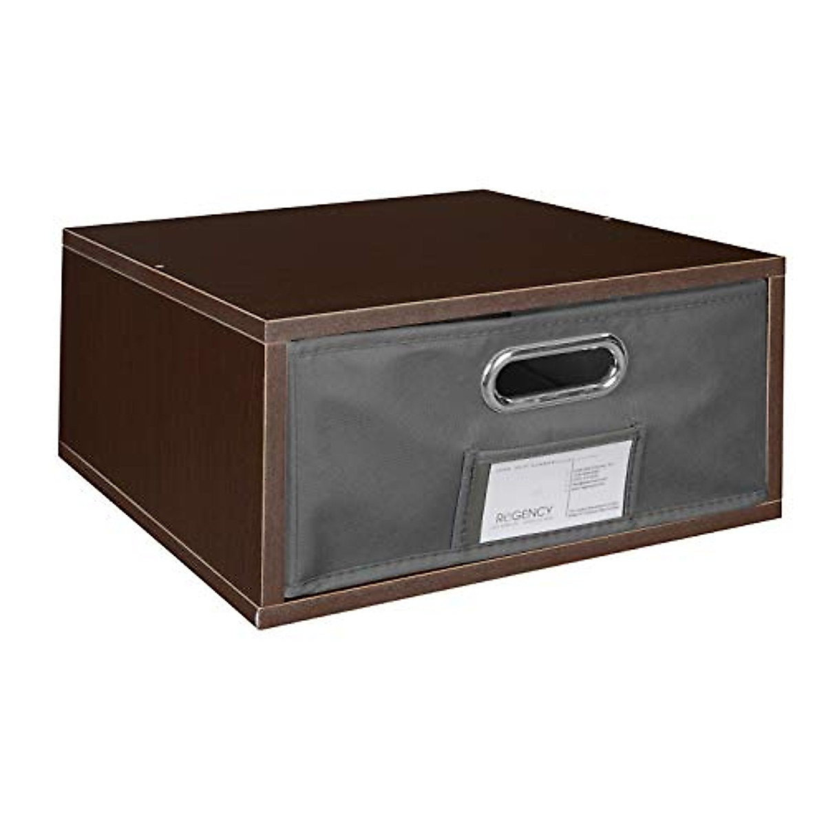Niche Cubo Half Size Stackable Storage Organizer Cube- Truffle