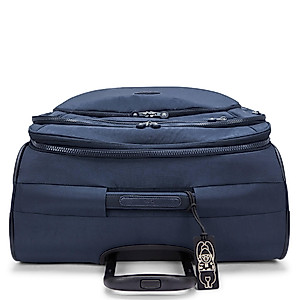 Kipling Youri Spin Large 4 Wheeled Rolling Luggage Blue Bleu 2