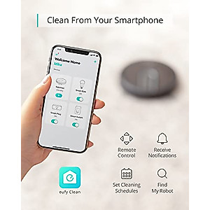 eufy by Anker, BoostIQ RoboVac 30C MAX, Robot Vacuum Cleaner, Wi-Fi, Super-Thin, 2000Pa Suction, Boundary Strips Included, Quiet, Self-Charging, Cleans Hard Floors to Medium-Pile Carpets