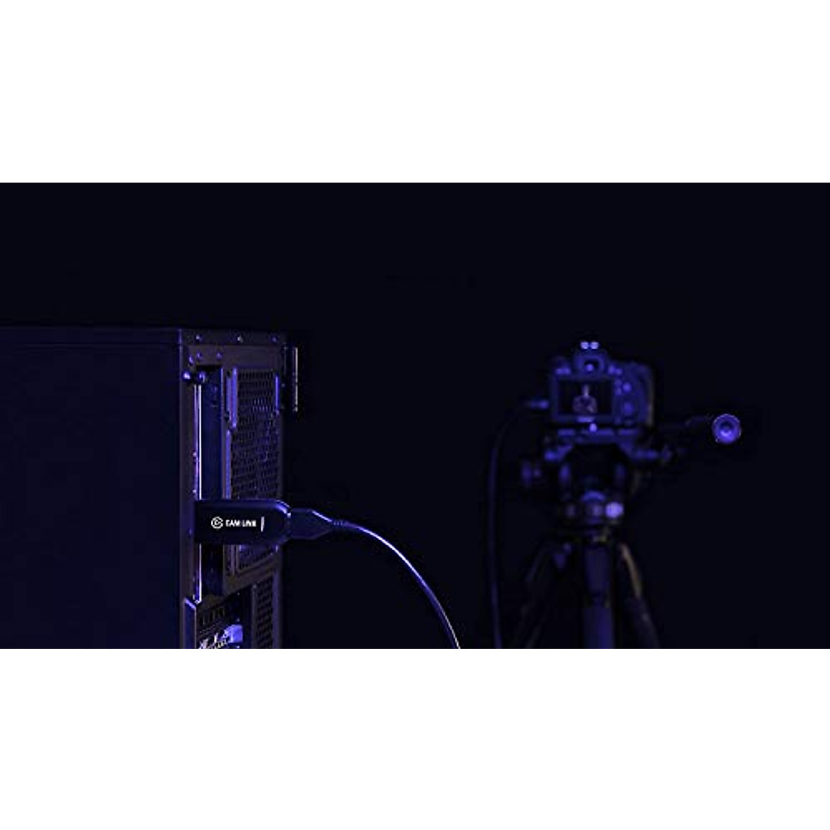 Elgato Cam Link 4K, External Camera Capture Card, Stream and Record with DSLR, Camcorder, ActionCam as Webcam in 1080p60, 4K30 for Video Conferencing, Home Office, Gaming, on OBS, Zoom, Teams, PC/Mac