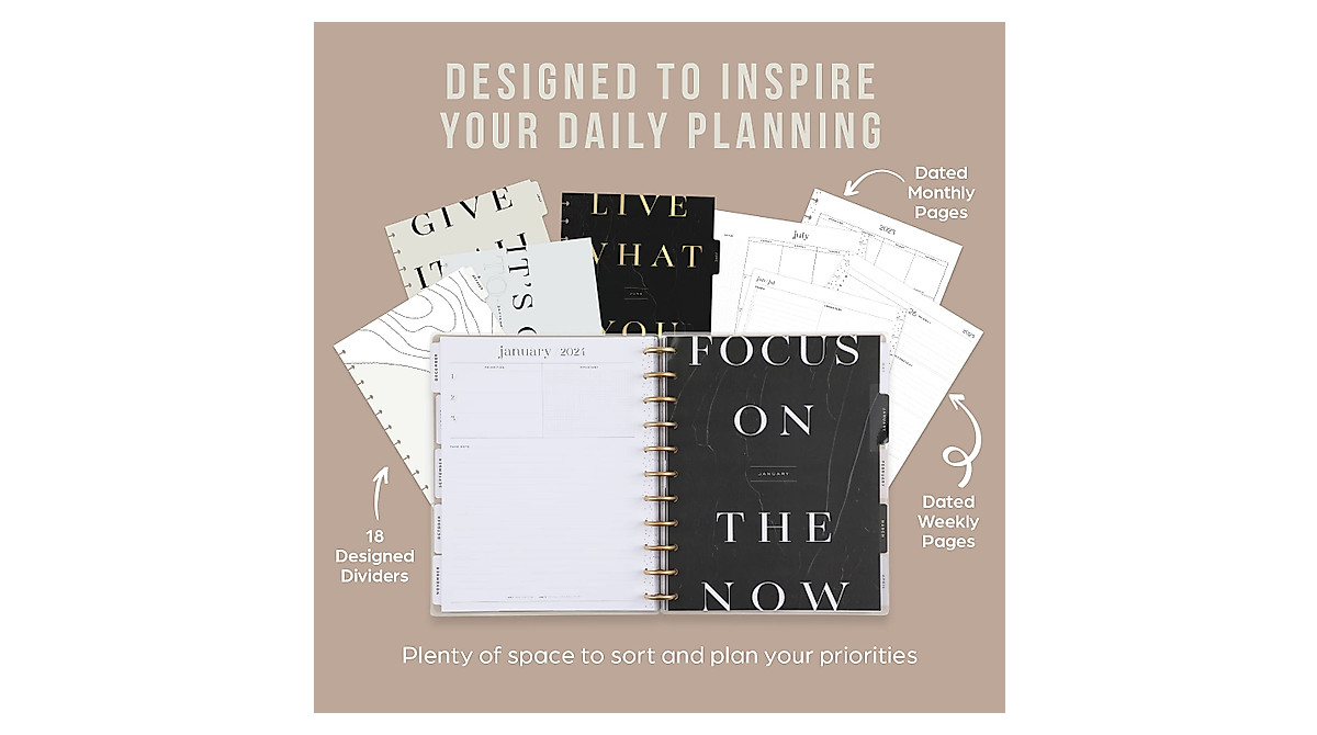 Happy Planner 2023 Daily Diary & Calendar - Stay Organized