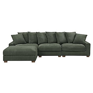 Oadeer Home Modular Sectional, Green