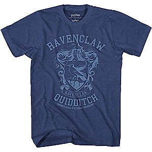 Harry Potter Ravenclaw Quidditch Team Adult T-Shirt(MD, Navy Heather)