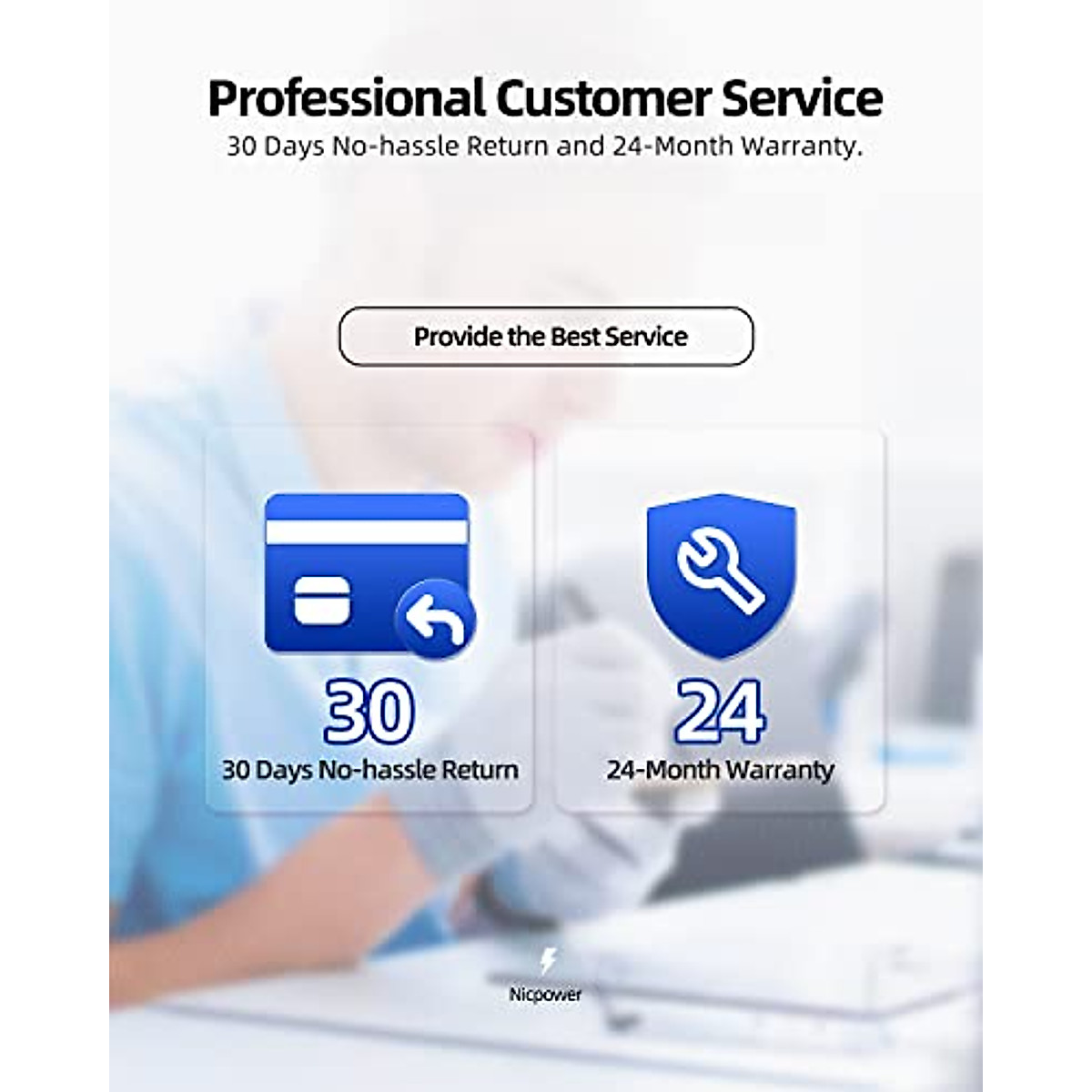 Charger for Asus Laptop, (UL Certified Safety), Round Connector, 65W, 45W, 33W