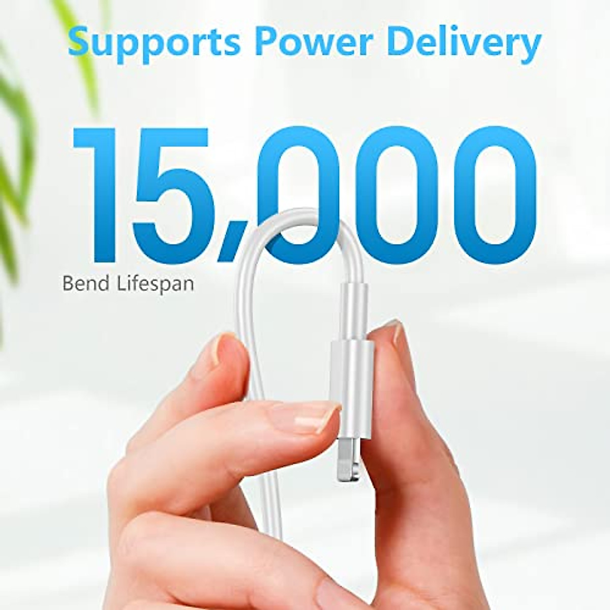 4Pack USB C to Lightning Cable 6ft[Apple MFi Certified],Apple Charging Cord,Fast iPhone Charger Cable Compatible with iPhone 13/13 Pro/13 Pro Max/12/12 Pro/12 Pro Max/SE 3/11 Pro Max/XR/X/8/7,iPad