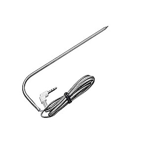 lapego Factory Replacement Parts OEM Meat Probe for Traeger BBQ Grills 2pc, 3.5 mm Plug Waterproof Digital Thermostat Probes Compatible with Traeger, Set of 2