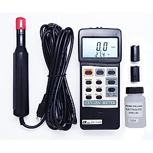 Dissolved Oxygen Meter (Range: 0 to 20.0 mg/L) for Aquariums, Fish Hatcheries, Agriculture, Medical Research Alongwith Factory Calibration Certificate Model: DO-5510