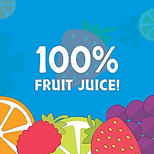 Otter Pops Freezer Bars, 100% Fruit Juice Ice Pops, Original Flavors (80ct – 2oz bars)