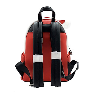 Loungefly x Disney Nightmare Before Christmas Santa Jack Cosplay Mini Backpack