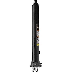 Torin 3 Ton Hydraulic Long Ram Jack with Single Piston Pump and Clevis Base (Fits: Garage/Shop Cranes, Engine Hoists, and More) w/Handle, Black, AT30306B