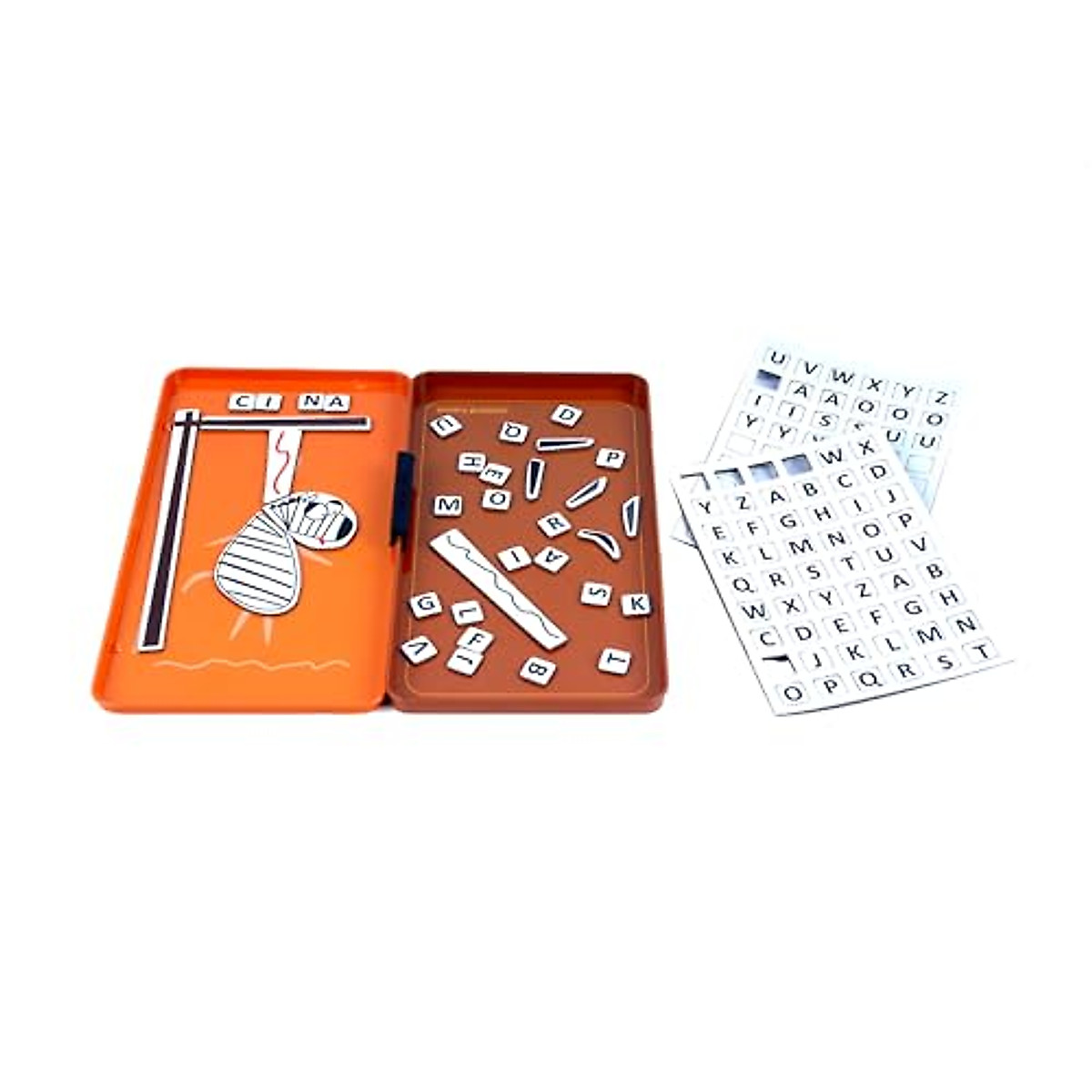 Magnetic Travel Game of Hangman -Car Games , Airplane Games and Quiet Games