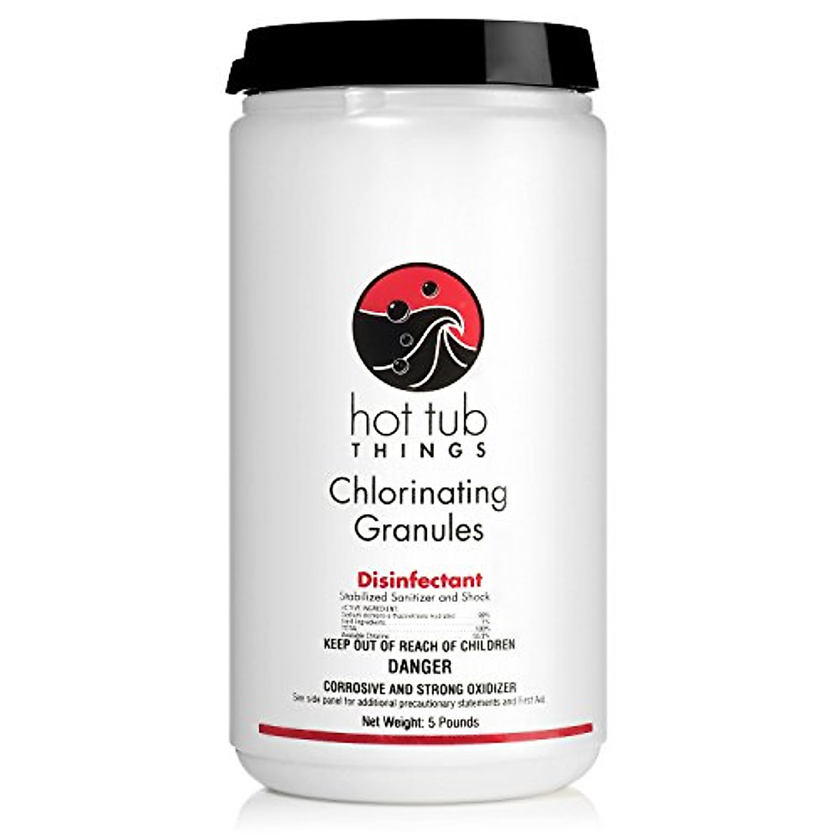 Hot Tub Things Chlorine Granules 5 Pounds
