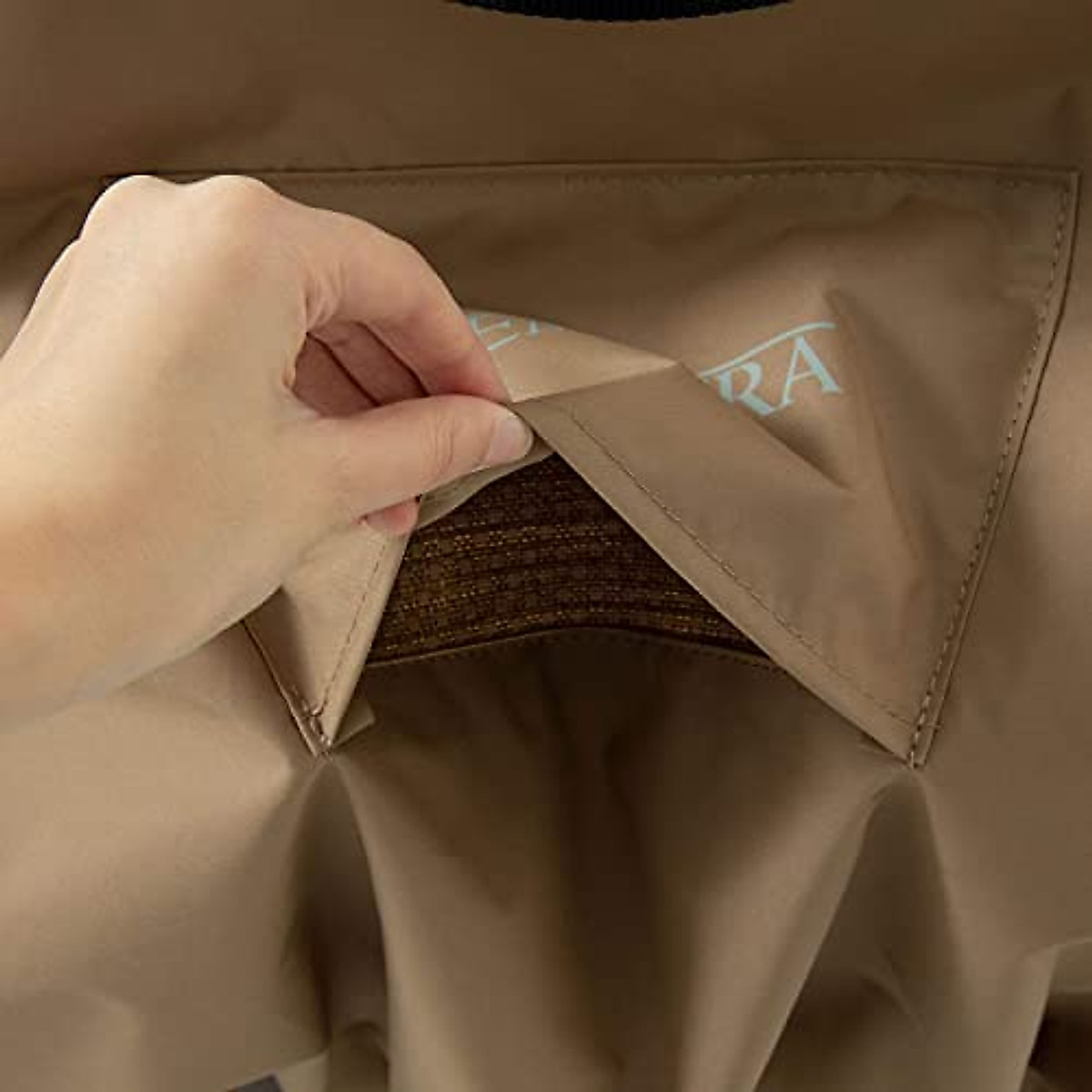 Tempera Patio Table Cover , Sectional Sofa , Dining Set Cover Outdoor , Anti-Fading , Waterproof for Outside Furniture, 62"D x 27.8"H, Taupe