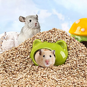 Sukh 308g Corn Cob Hamster Bedding - Guinea Pig Bedding Rabbit pet Bedding Guinea Pig Rabbit Litter Horse Bedding pellets Bunny Pig Hedgehog Chicken coop Reptile Chinchilla Animal Bedding