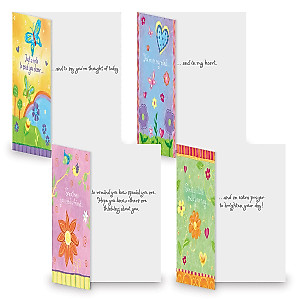 Susan Winget Studio All Occasion Greeting Cards with Seals - Set of 40 (20 Designs), Large 5 x 7 Inch Cards, Birthday, Sympathy, Get Well