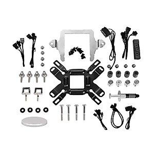 Lian-li Ac Galahad Aio360 Rgb White Closed Loop All-in-one Cpu Cooler