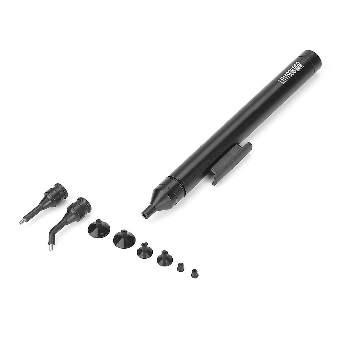 Sutinna Vacuum Suction Pen, Portable Vacuum Suction Pen, Suction Pickup Tool, for Small Electronic Components for Ic, SMD