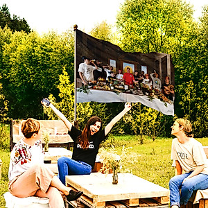 The Last Send Flag 3x5 Feet Flag Funny Poster Durable Man Cave Wall Flag with 2 Brass Grommets This beautiful entertaining banner flag for College Dorm Room Decor,Outdoor,Parties gifts, travel, filming, events, festivals..