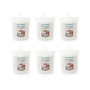 Yankee Candle Coconut Beach Votives (Pack of 6)