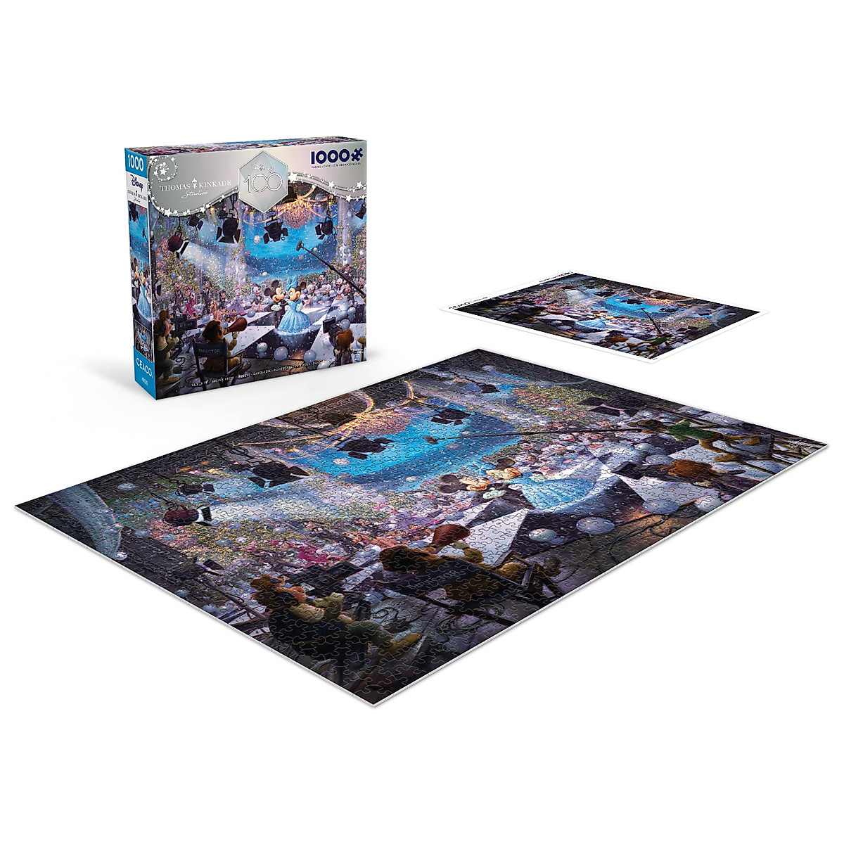 Ceaco - Disney's 100th Anniversary - Thomas Kinkade - 100th Anniversary Celebration - 1000 Piece Jigsaw Puzzle