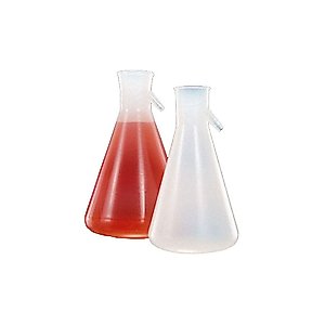 Nalgene DS4101-2000 Polypropylene 2000mL Filtering Flask with Angled Tubulation
