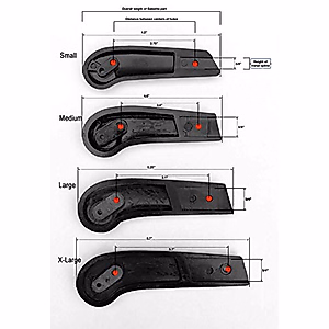 Large 2-screw replacement handle for vintage Revere Ware pans