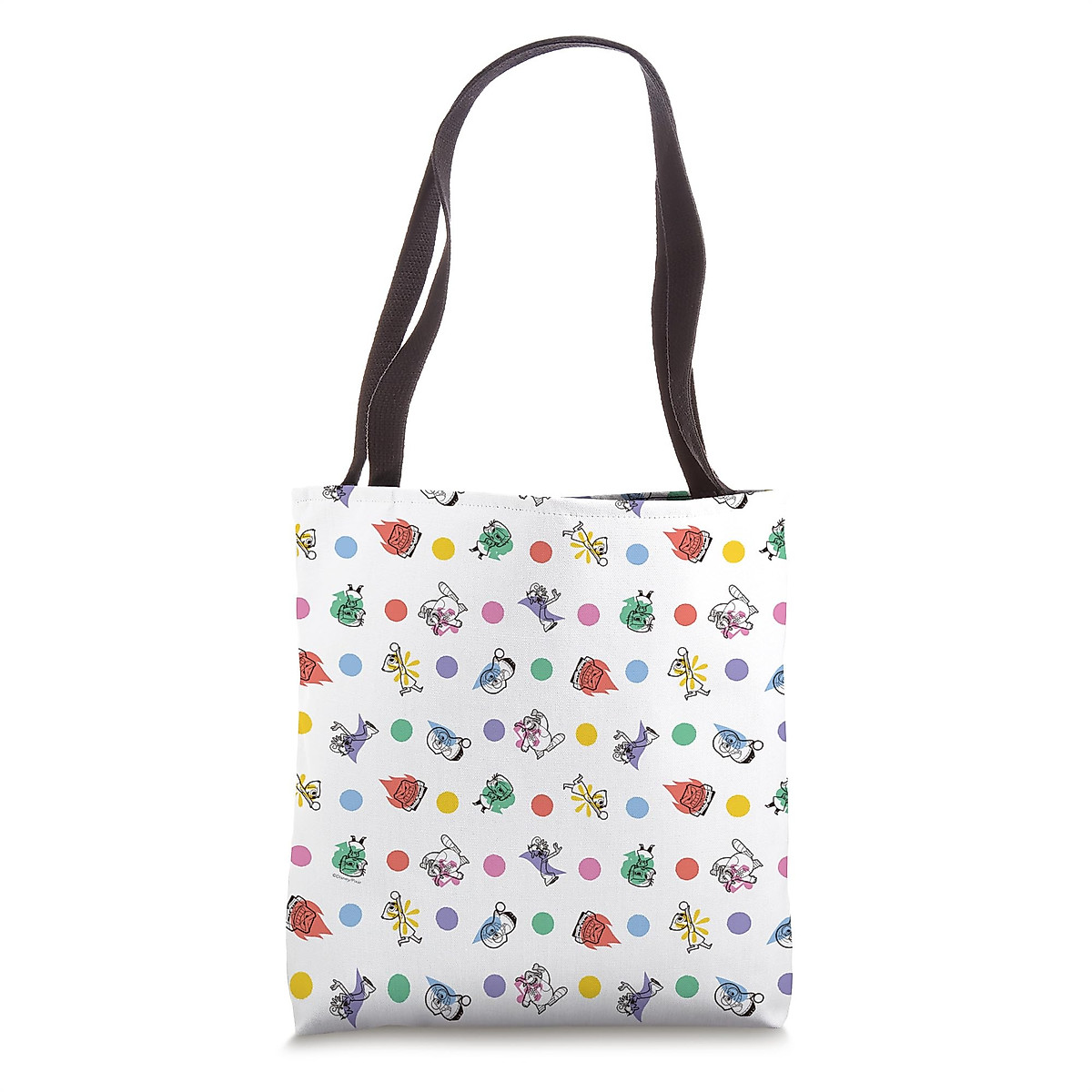 Disney PIXAR Inside Out Colorful Emotions Tote Bag