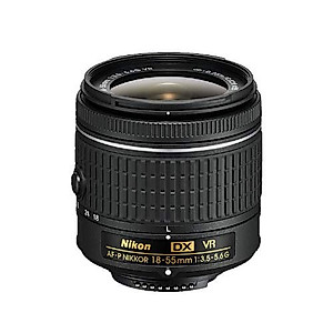 Nikon D3500 DX-Format DSLR Two Lens Kit with AF-P DX NIKKOR 18-55mm f/3.5-5.6G VR & AF-P DX NIKKOR 70-300mm f/4.5-6.3G ED, Black